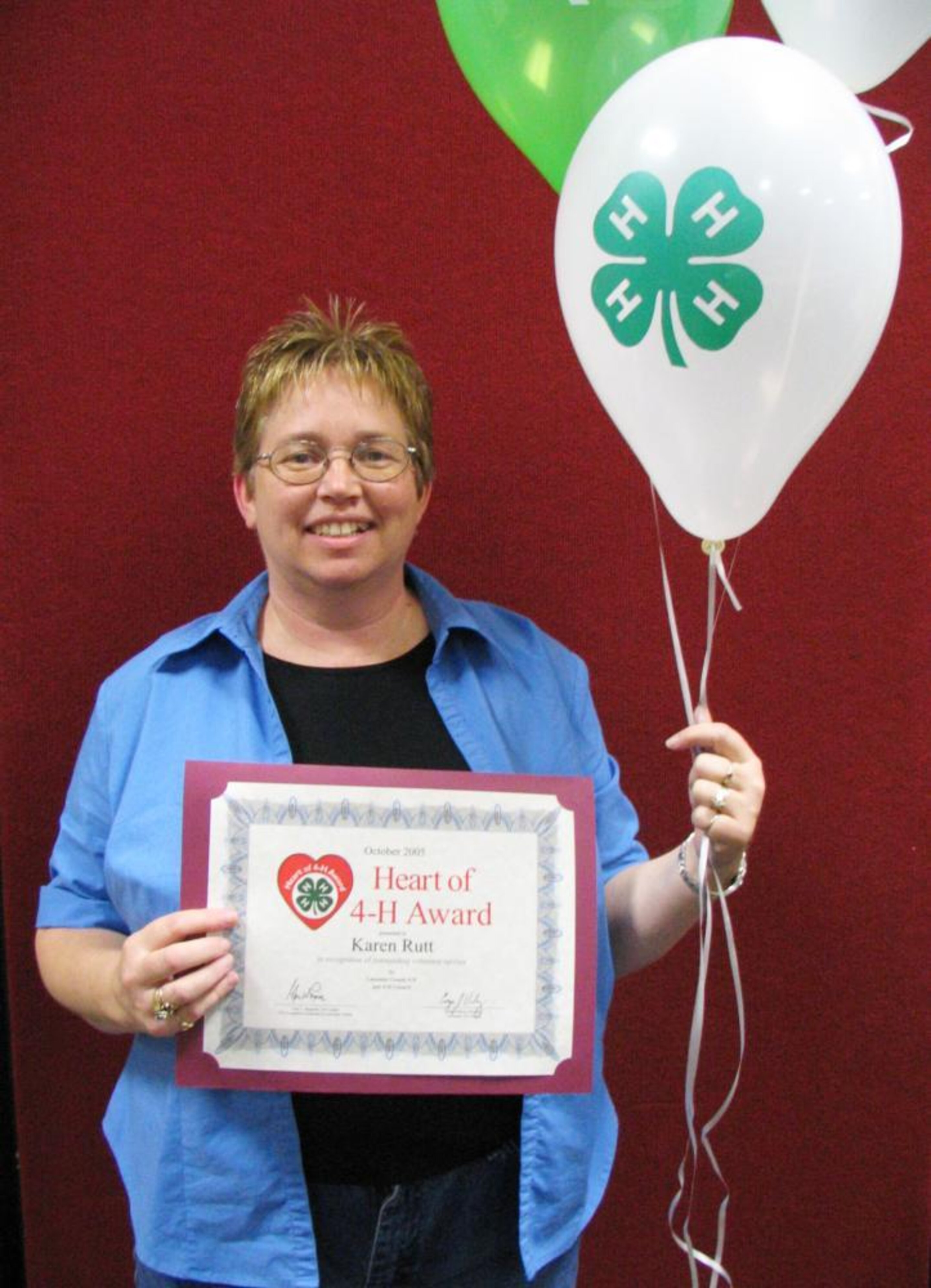 Heart of 4-H Award Winner: Karen Rutt | Nebraska Extension in Lancaster ...