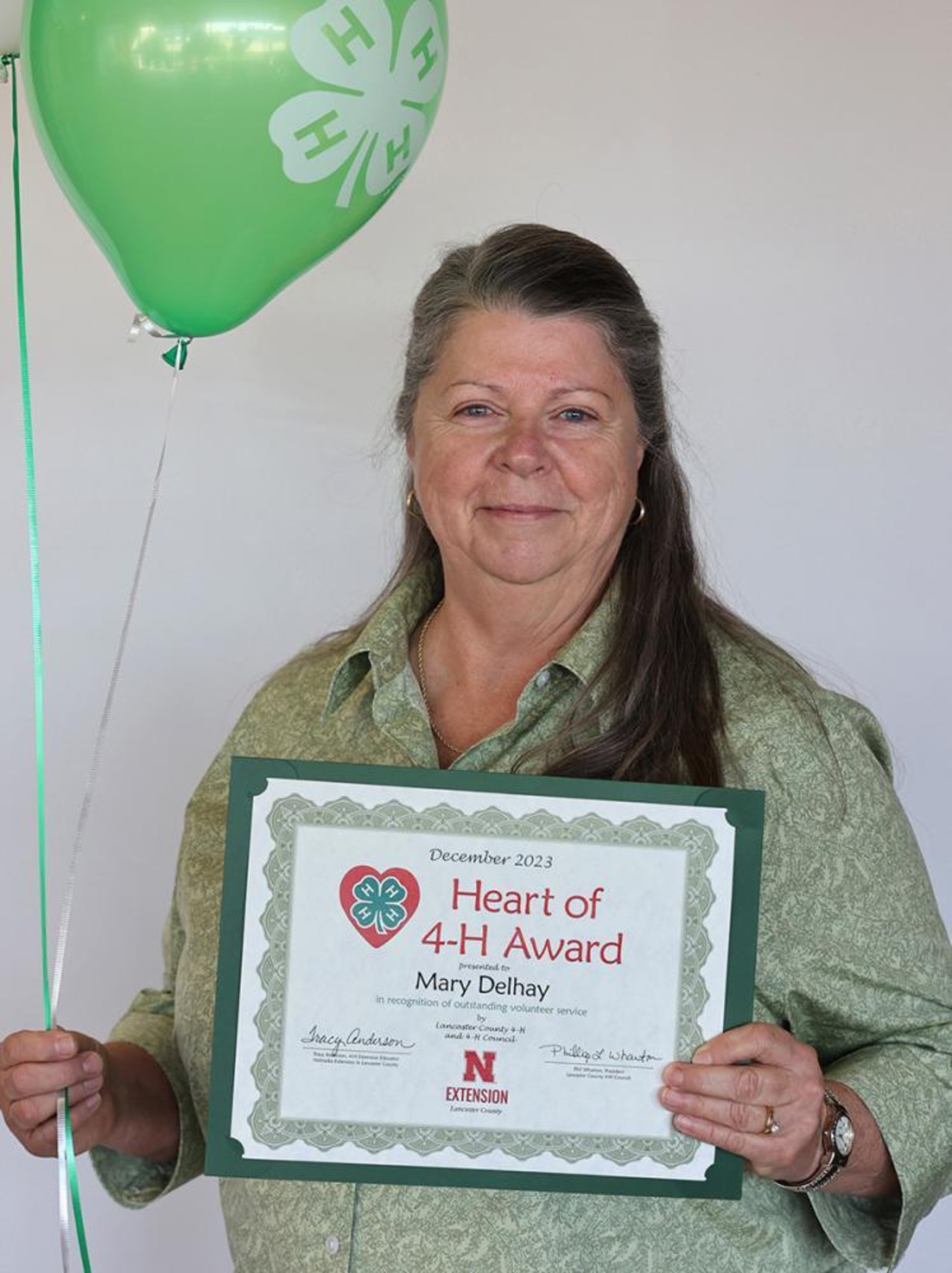 Heart of 4-H Award Winner: Mary Delhay | Nebraska Extension in ...