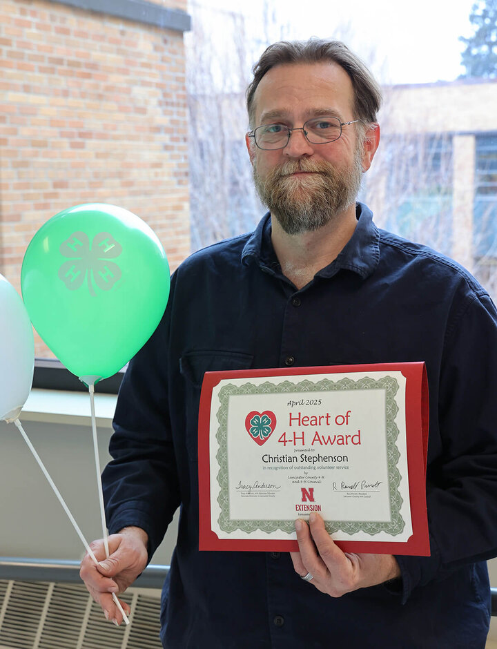 Heart of 4-H Award Winner: Christian Stephenson | Nebraska Extension in ...